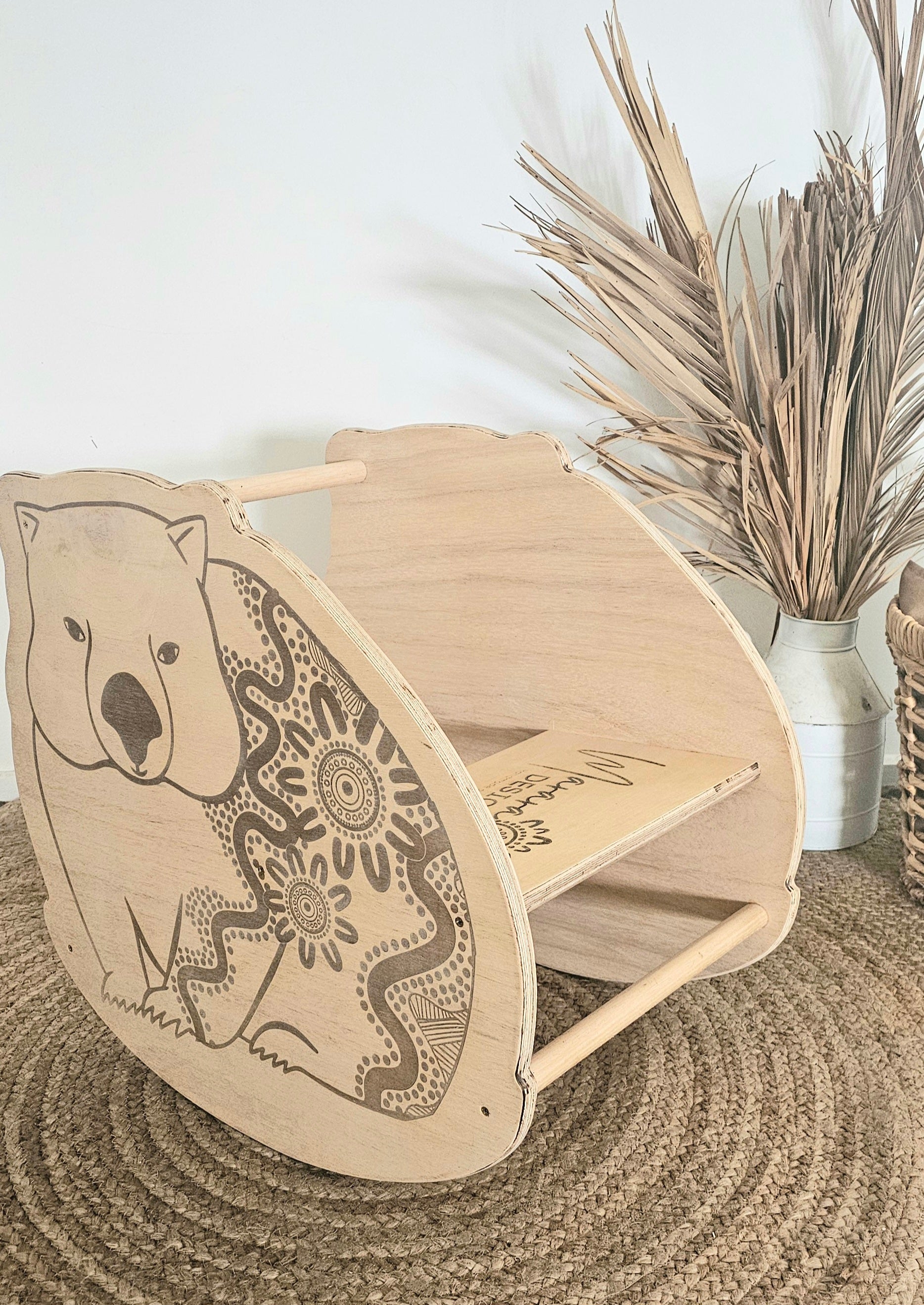 Rocking wombat – Marara Designs