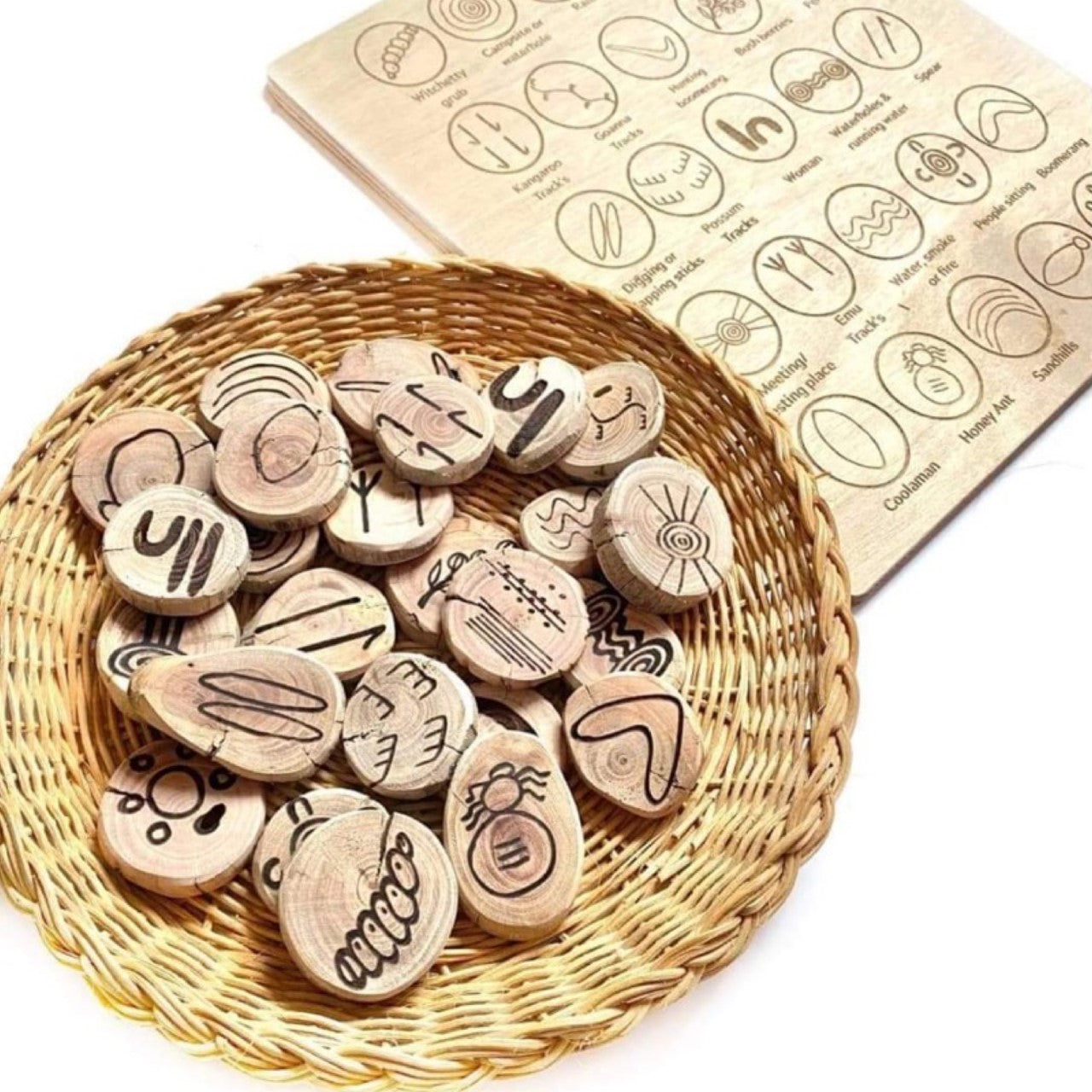 Aboriginal Symbol Matching Game – Marara Designs