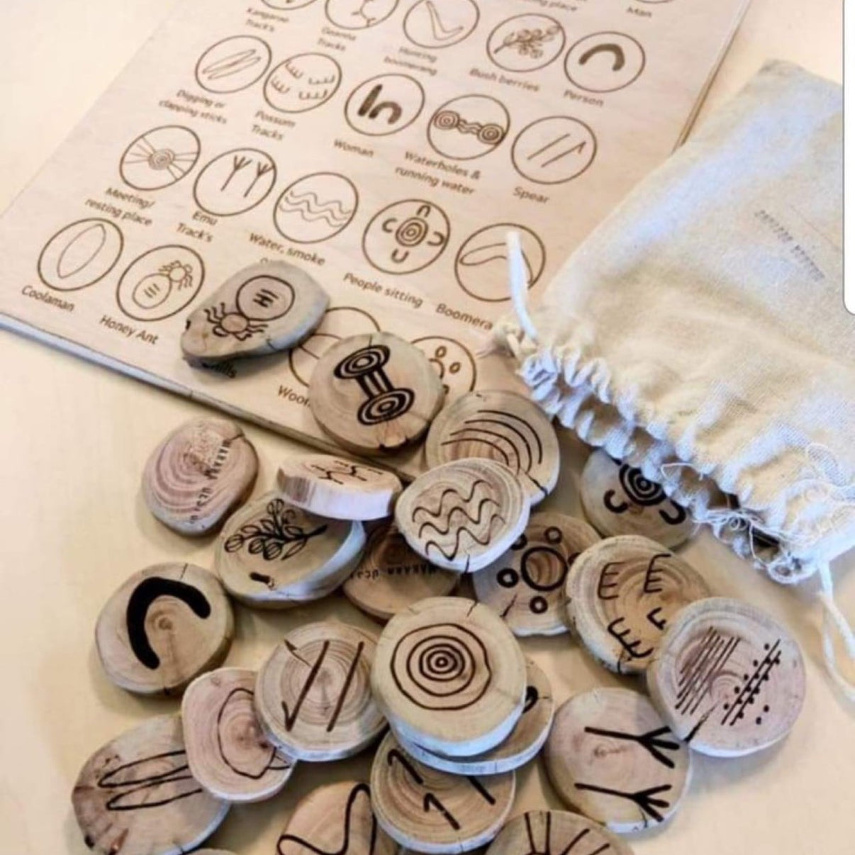 Aboriginal Symbol Matching Game – Marara Designs