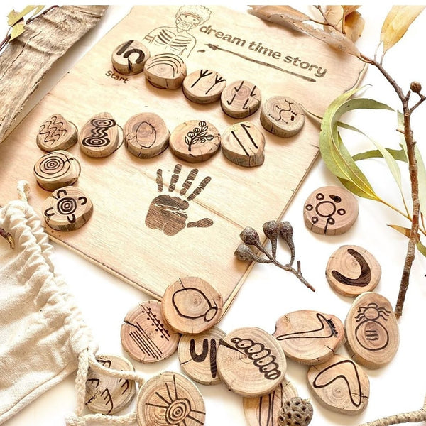 Aboriginal Symbol Matching Game + Dreamtime Story Board Bundle – Marara ...