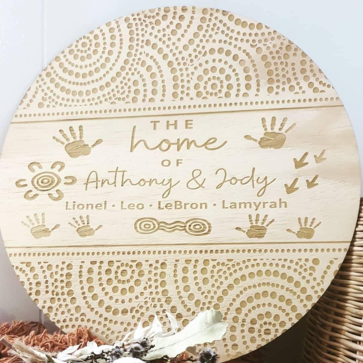 Aboriginal Detail Plaque – Marara Designs