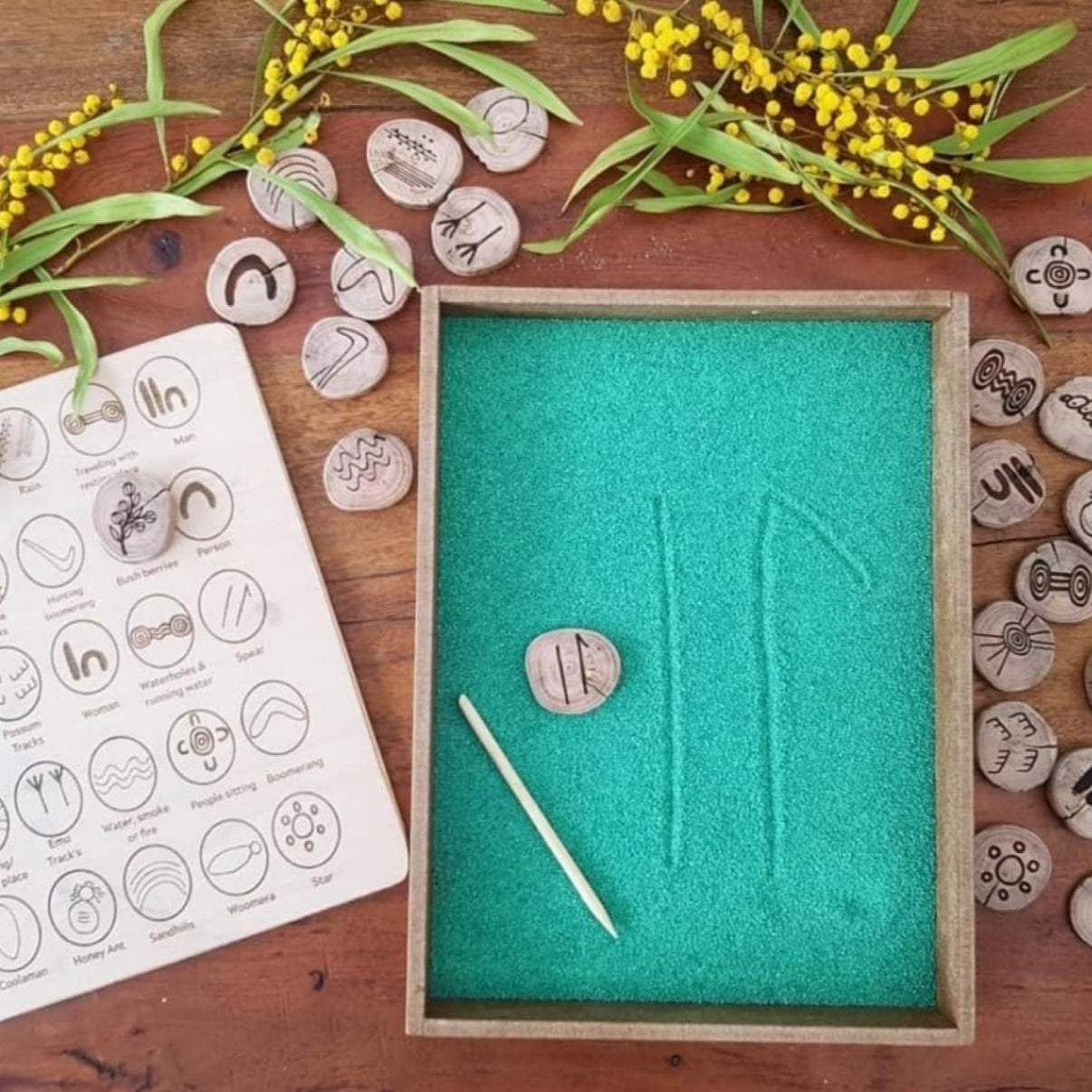 Aboriginal Symbol Matching Game – Marara Designs